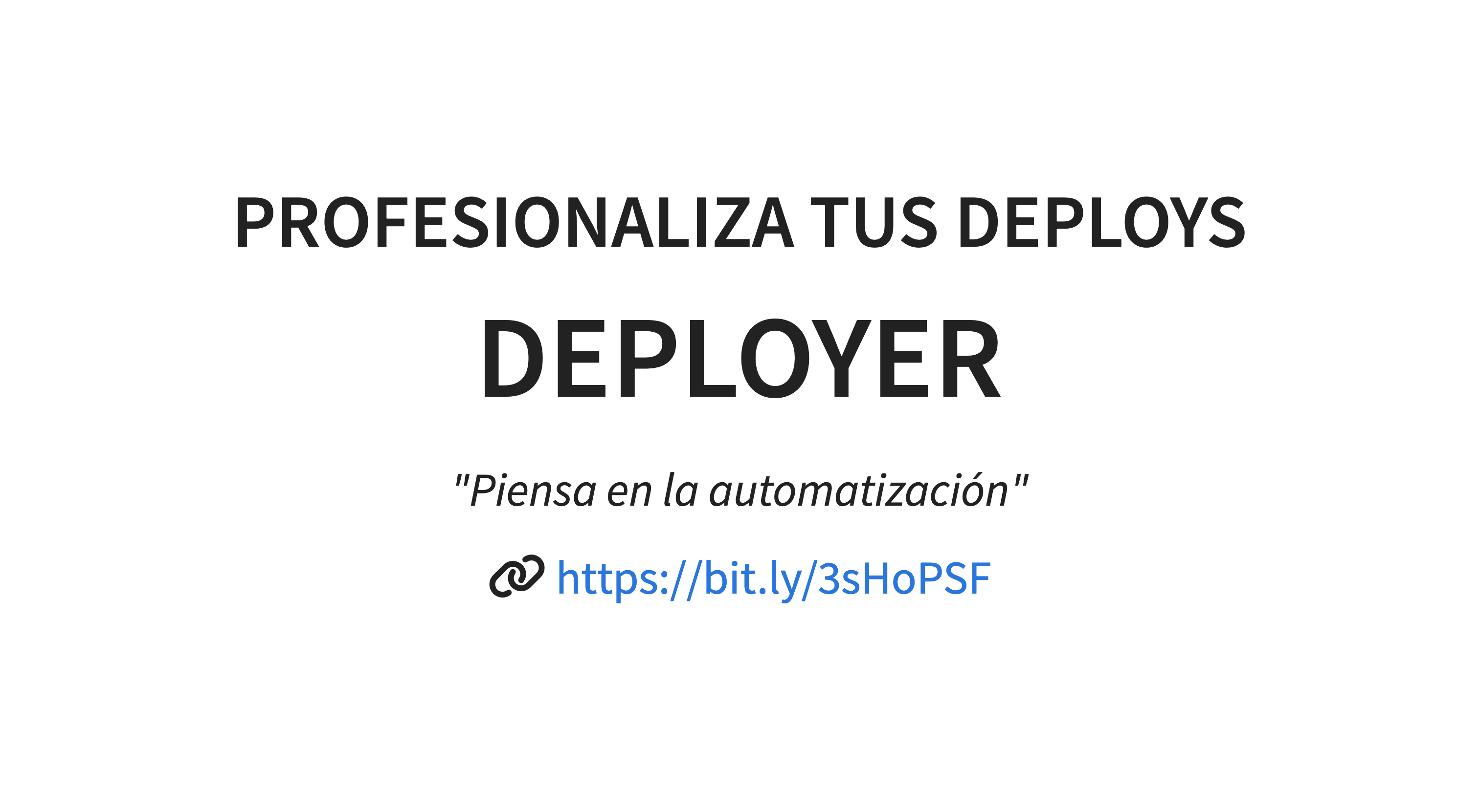Profesionaliza tus deploys con Deployer by @jjpeleato